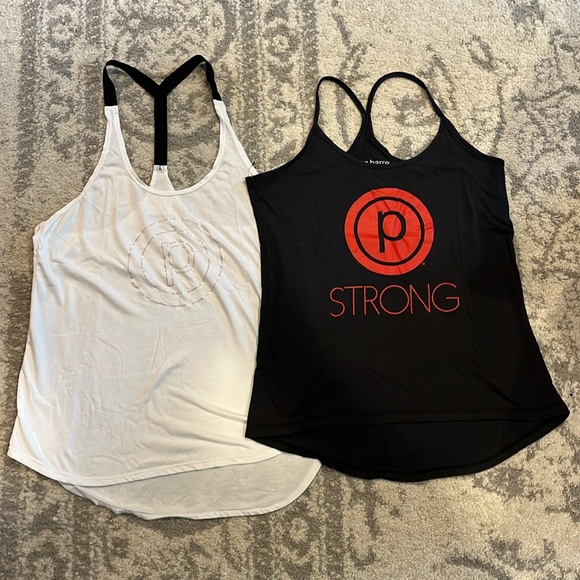 Pure Barre | Tops | 2 Pure Barre Strappy Tanks | Poshmark